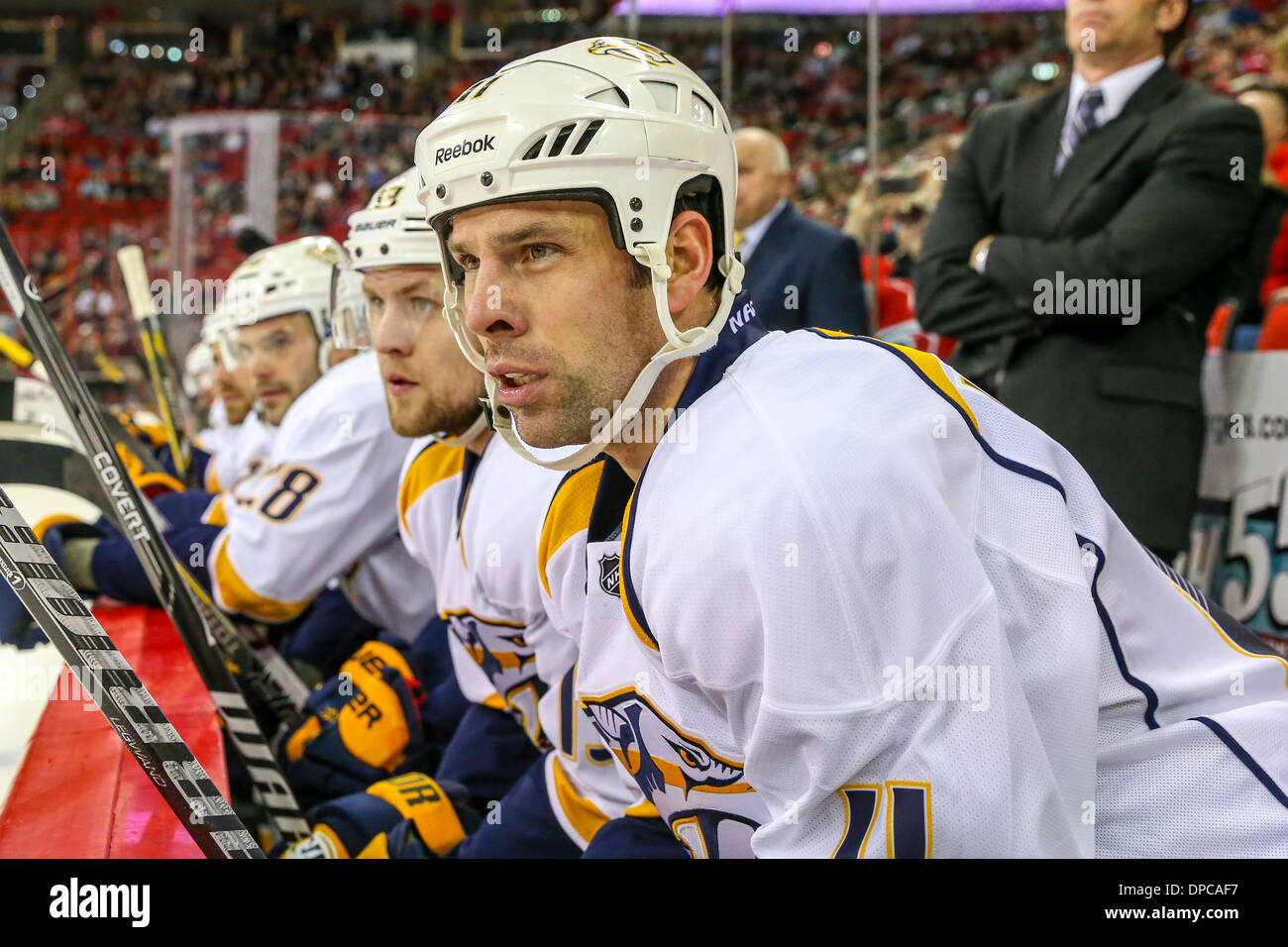Nashville Predators center David Legwand Stock Photo - Alamy
