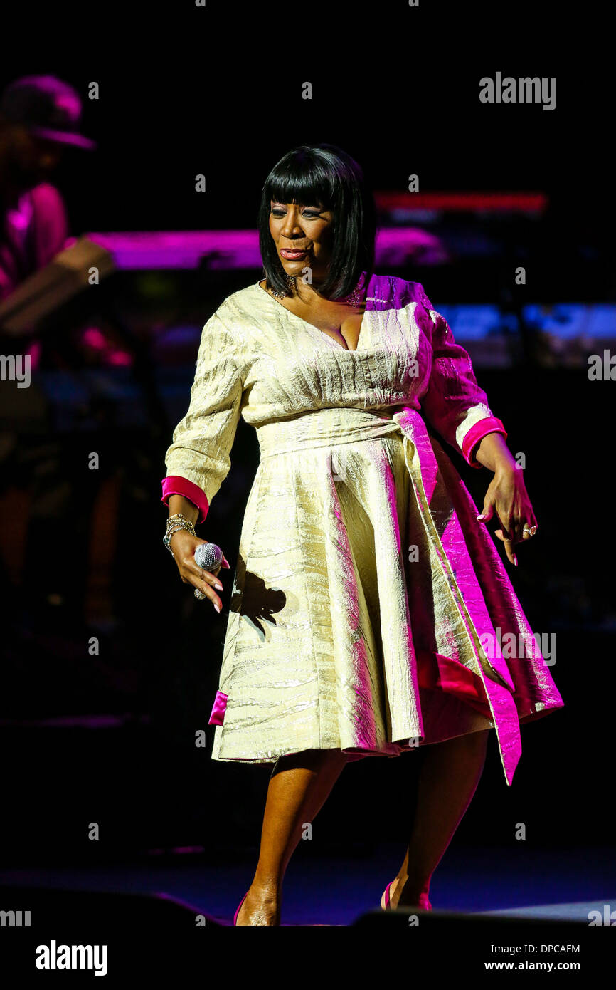 R&B Singer Patti Labelle performs live in concert as part of her world ...