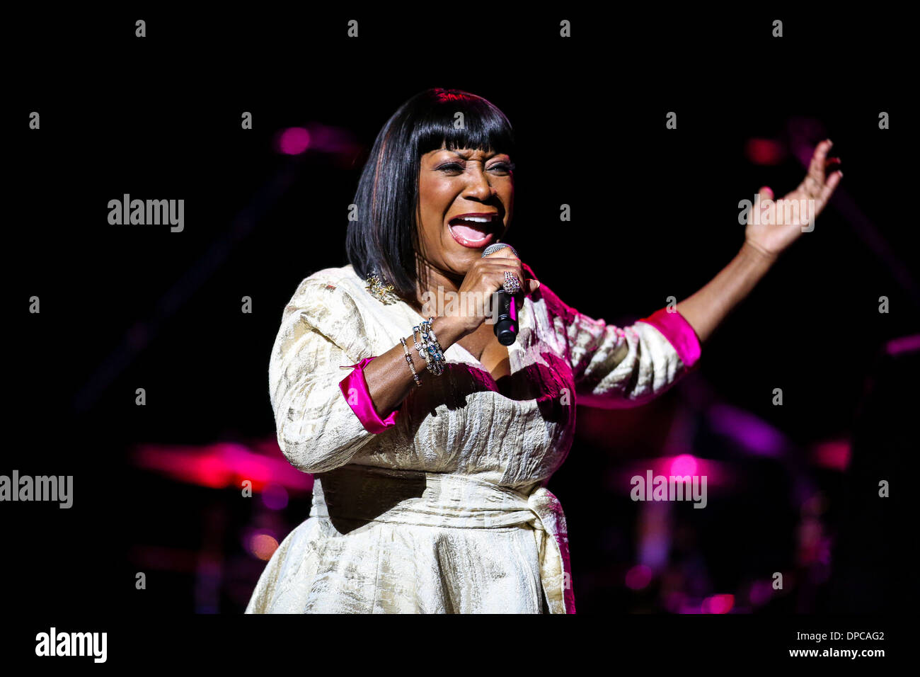 R&B Singer Patti Labelle performs live in concert as part of her world ...