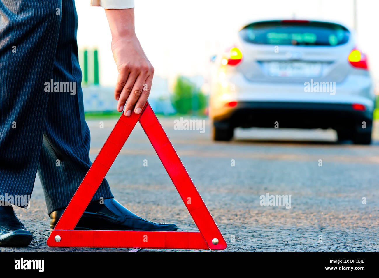 Warning triangle hi-res stock photography and images - Alamy