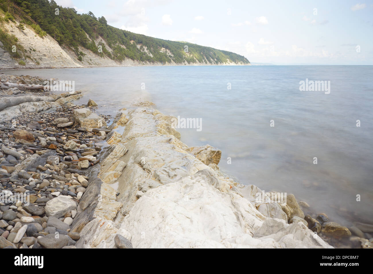Rocky Black sea coastline. Long exposure shot Stock Photo - Alamy Rocky Black sea coastline. Long exposure shot Stock Photo - Alamy