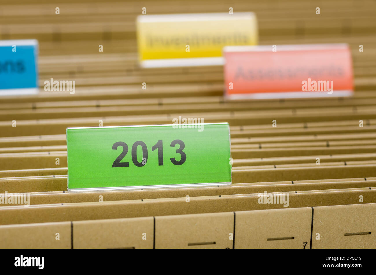 Hanging files labels not nail hi-res stock photography and images - Alamy