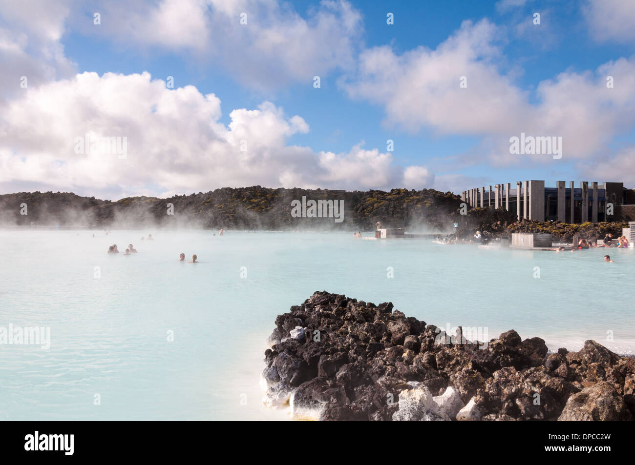 Blue Lagoon - famous Icelandic spa and Geothermal Power plant ...