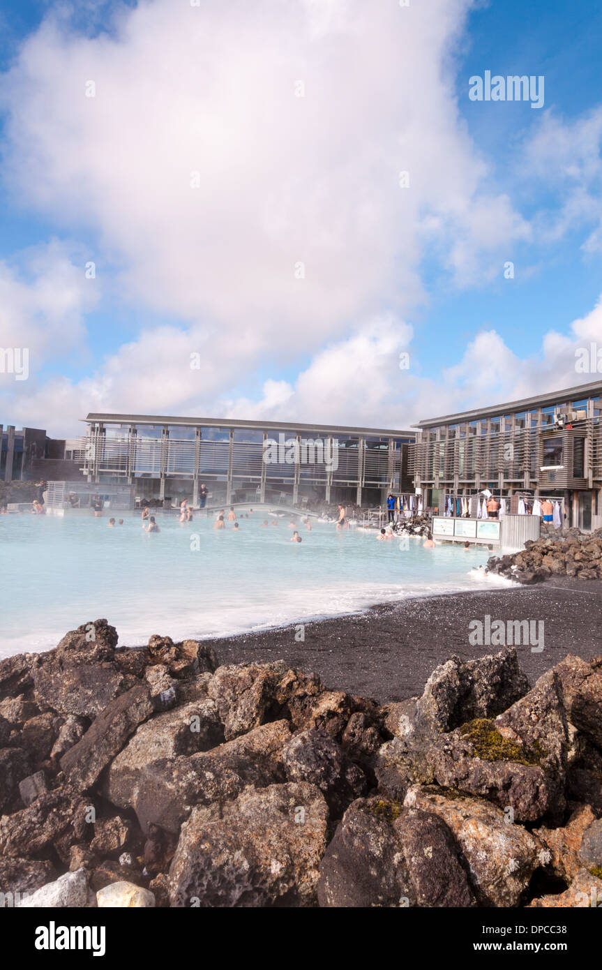 Blue Lagoon - famous Icelandic spa and Geothermal Power plant ...