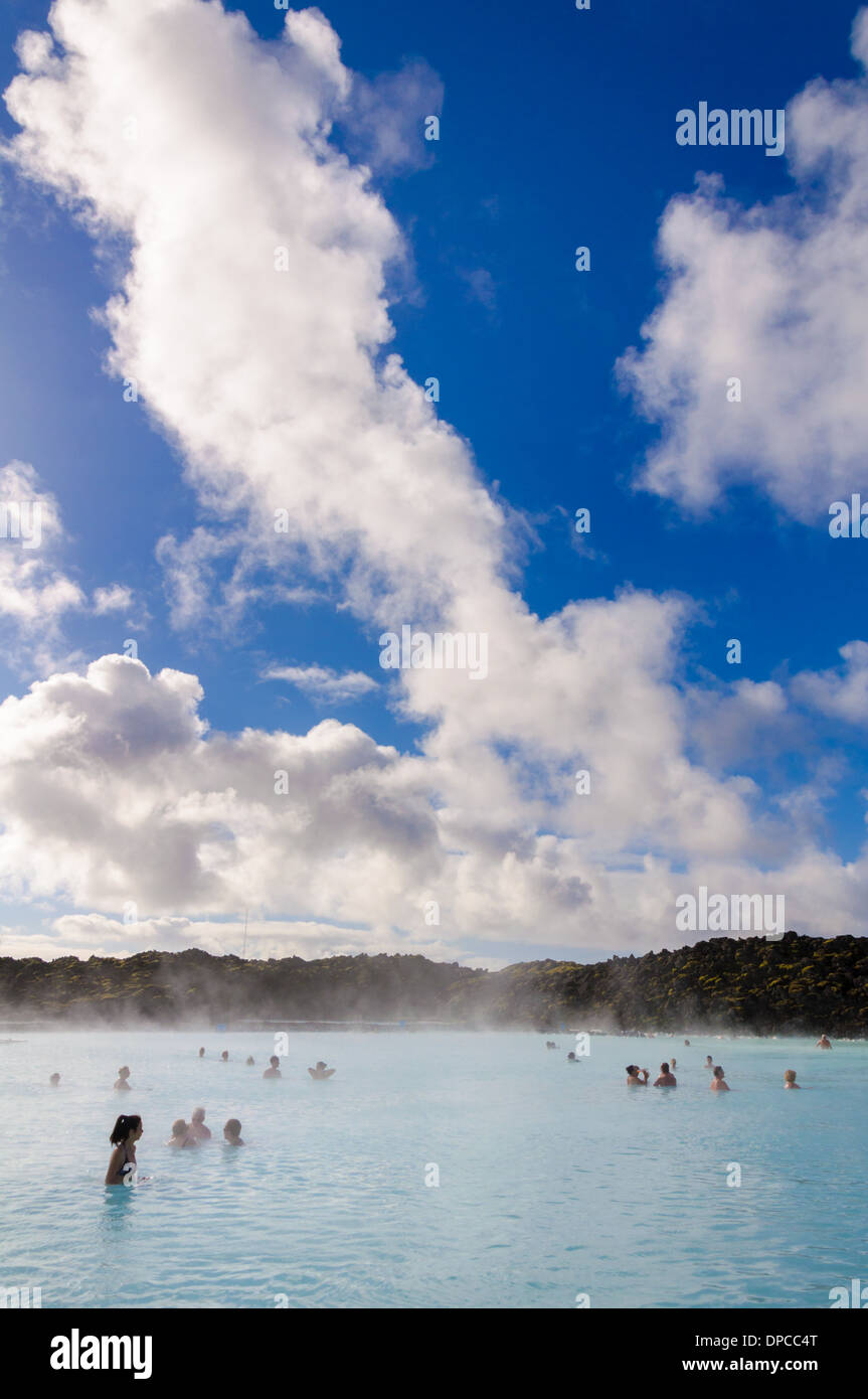 Blue Lagoon - famous Icelandic spa and Geothermal Power plant ...
