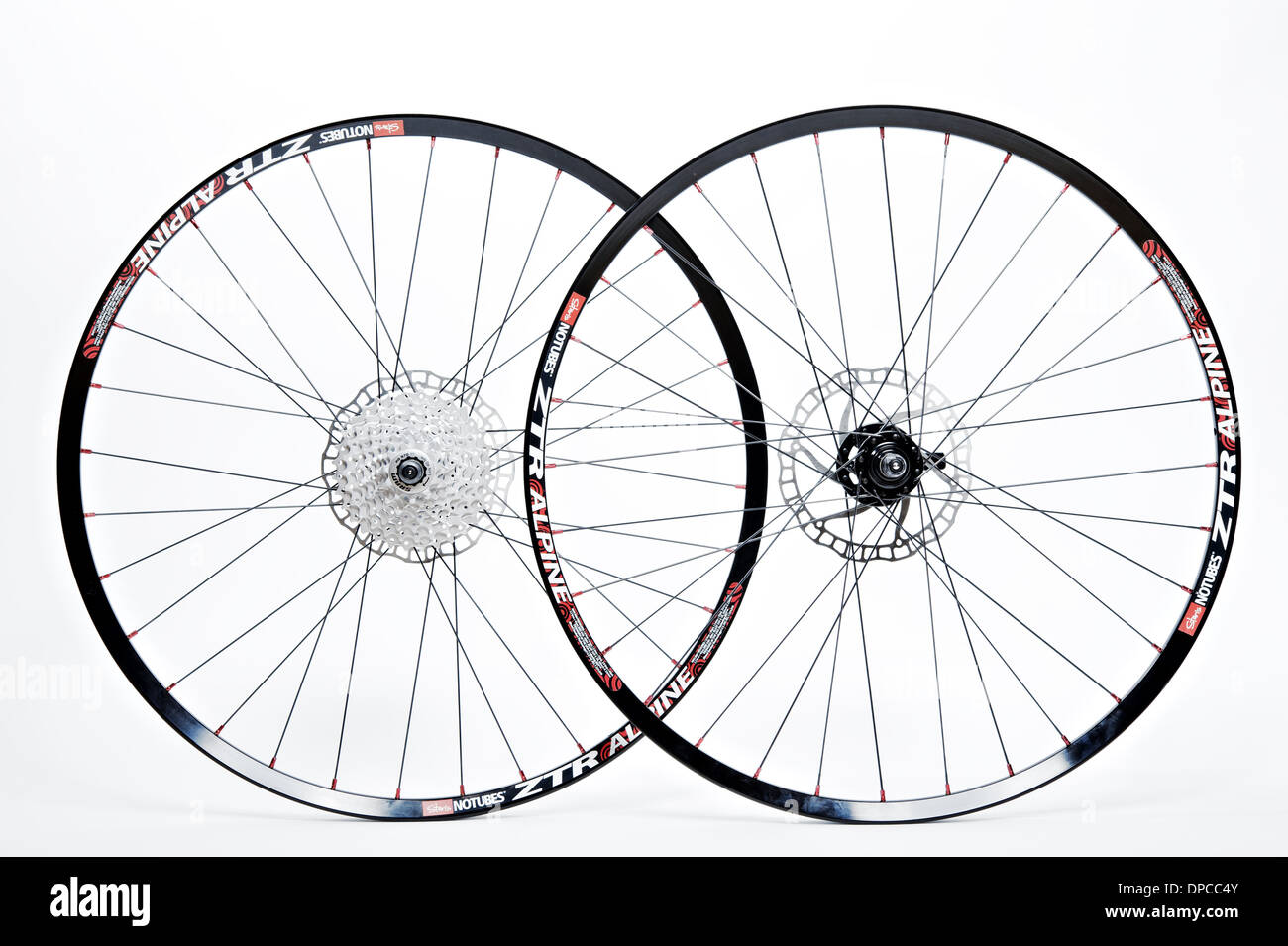 Bike wheel on the rim ZTR Alpine Stock Photo - Alamy