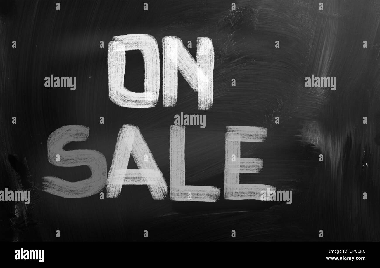 On Sale Concept Stock Photo - Alamy