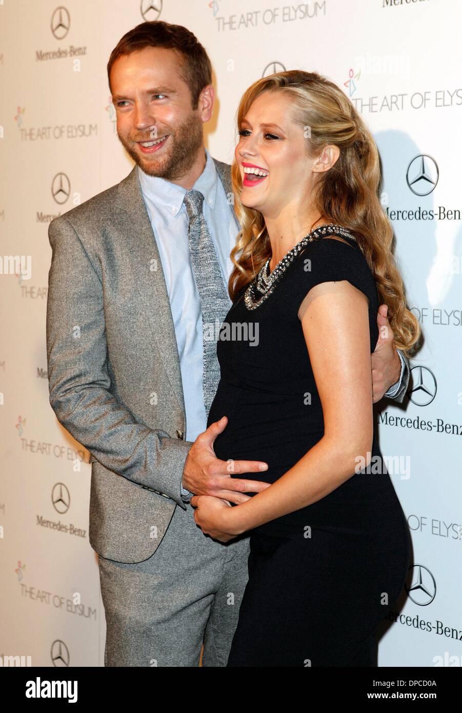 Los Angeles, CA, USA. 11th Jan, 2014. Teresa Palmer, Mark Webber at ...