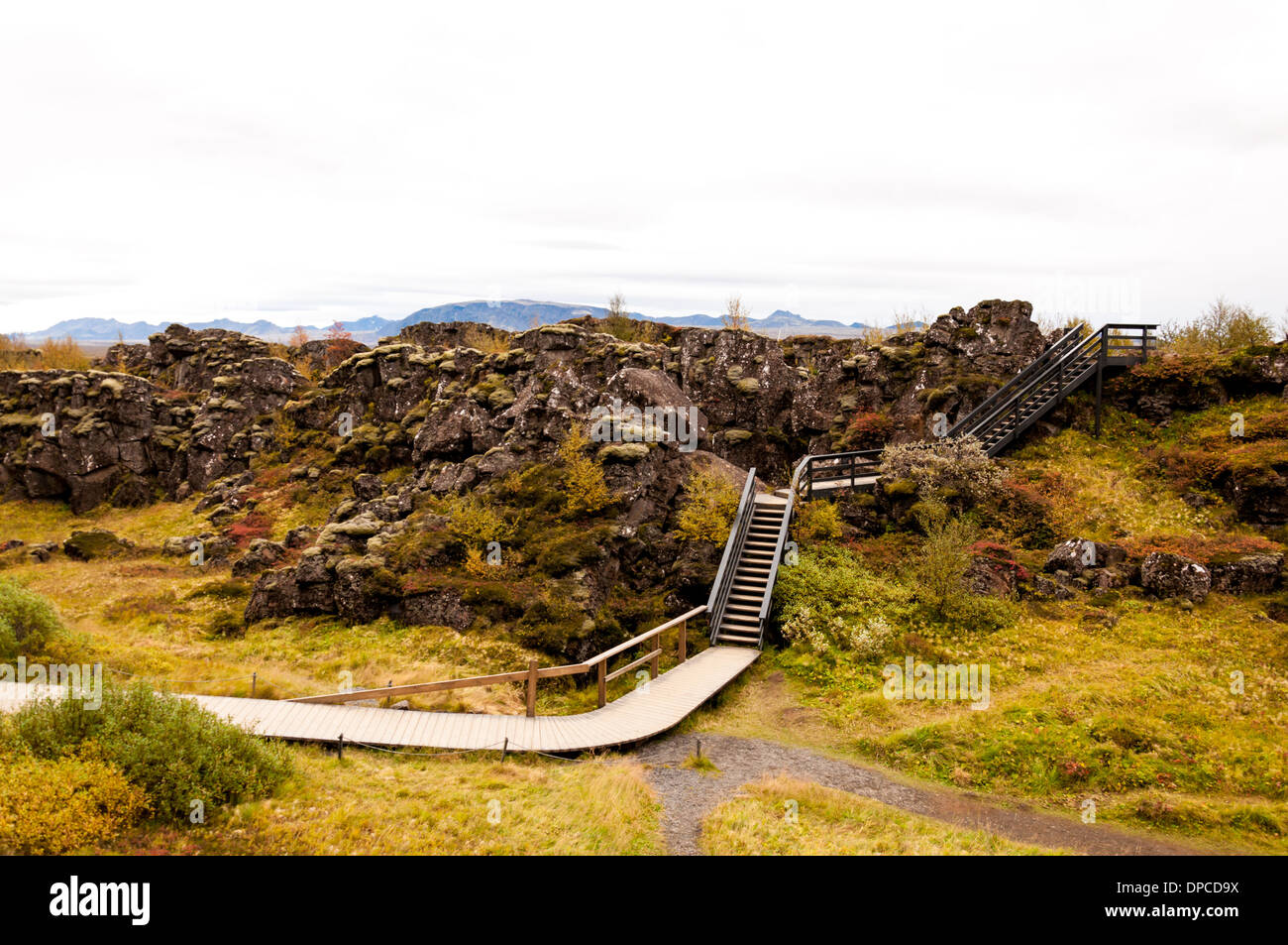 Thingvellir national park, Iceland Stock Photo - Alamy