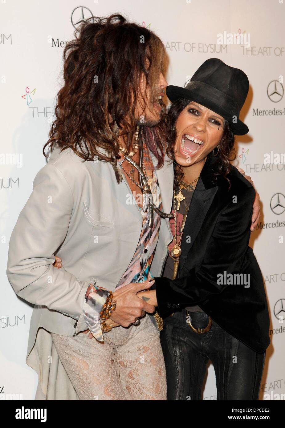 Linda Perry And Steven Tyler