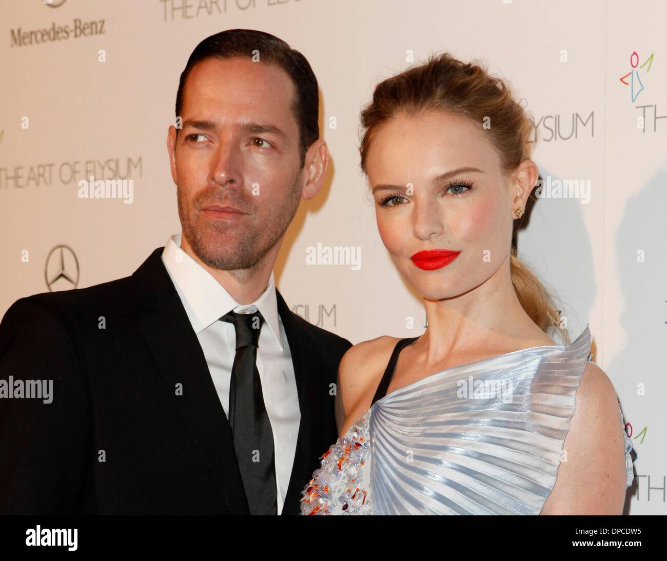 Los Angeles, CA, USA. 11th Jan, 2014. Michael Polish, Kate Bosworth at ...