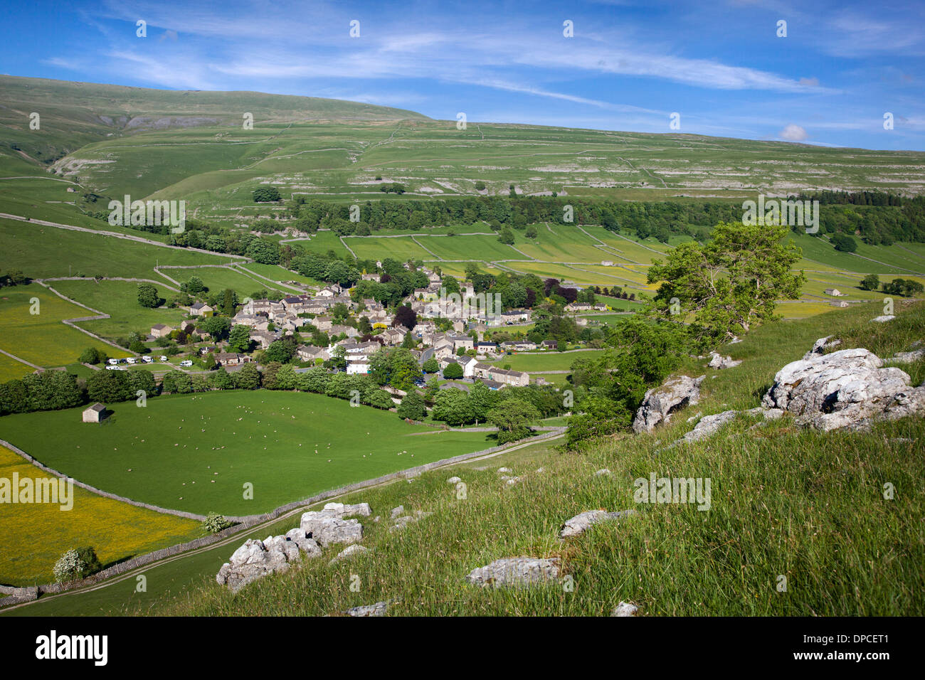 Kettlewell Wharfedale Yorkshire Dales England UK Stock Photo - Alamy