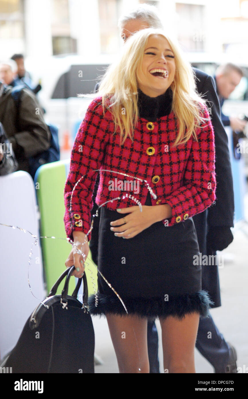 Fans surprise Pixie Lott with party poppers and flowers for her 23rd ...
