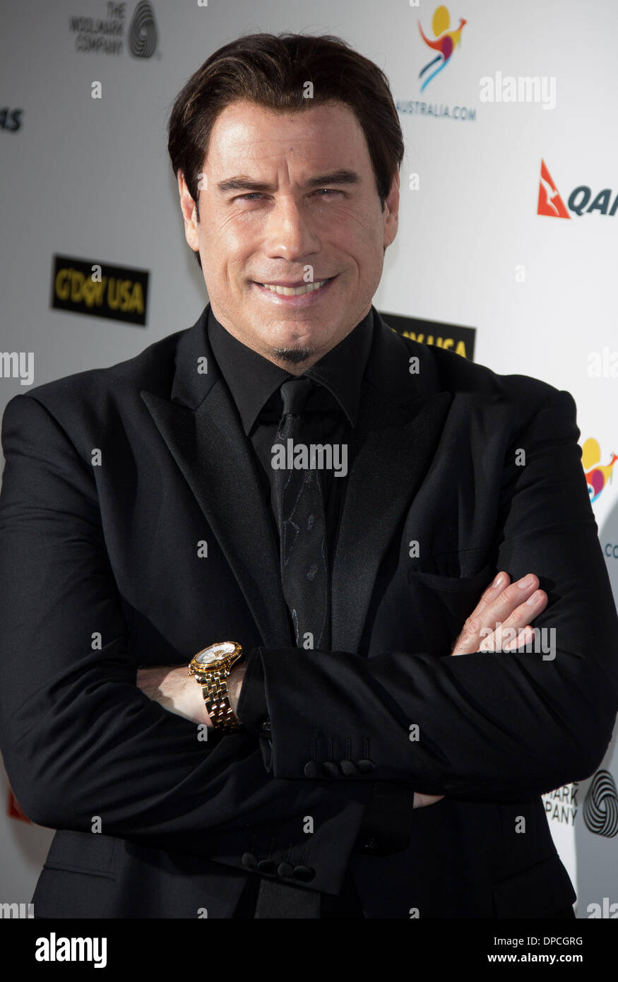 Los Angeles, USA. 11 January 2014. US-american actor John Travolta ...