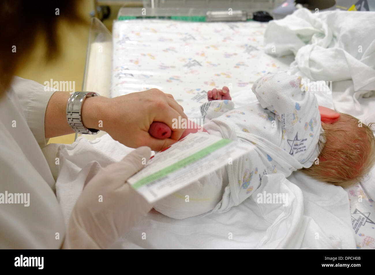 Newborn infants maternity ward hi-res stock photography and images - Alamy