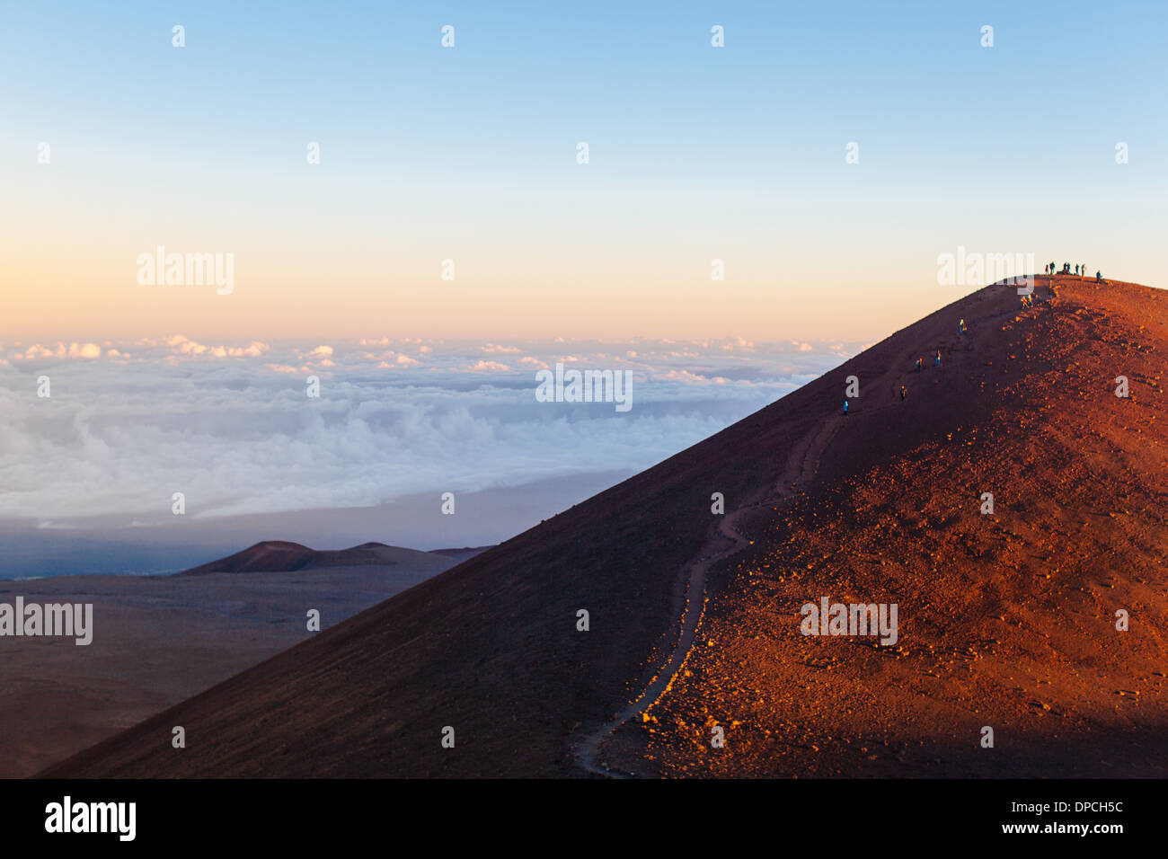 Elegantes Big Island Hawaii Mauna Kea Bildnull