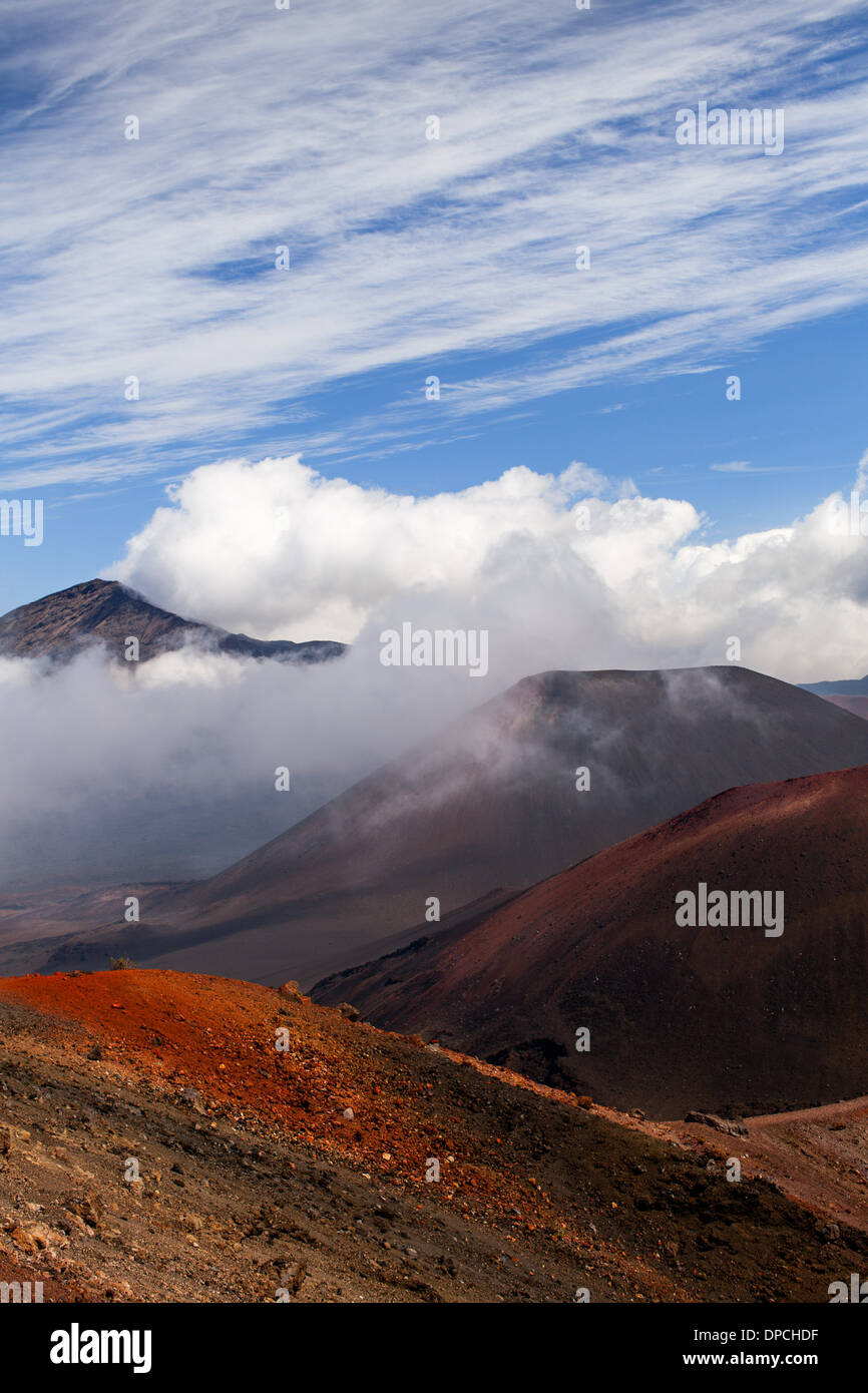 Volcanic Landscape at Haleakala National, Maui, Hawaii Stock Photo - Alamy