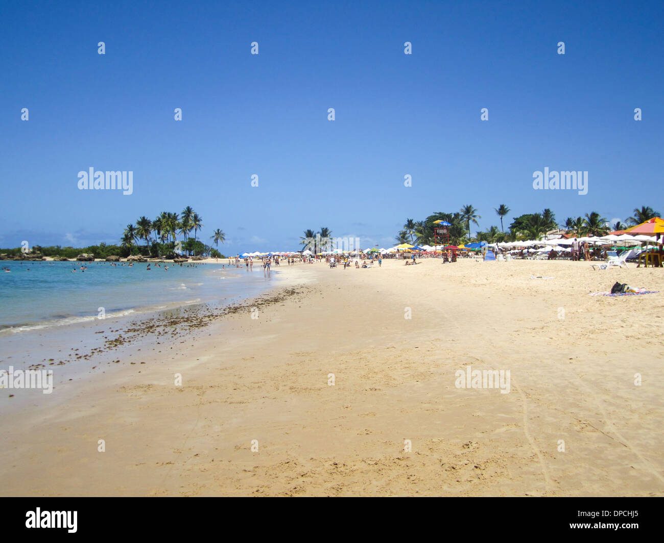 Morro de Sao Paulo, Tinhare Island, Bahia, Brazil Stock Photo - Alamy