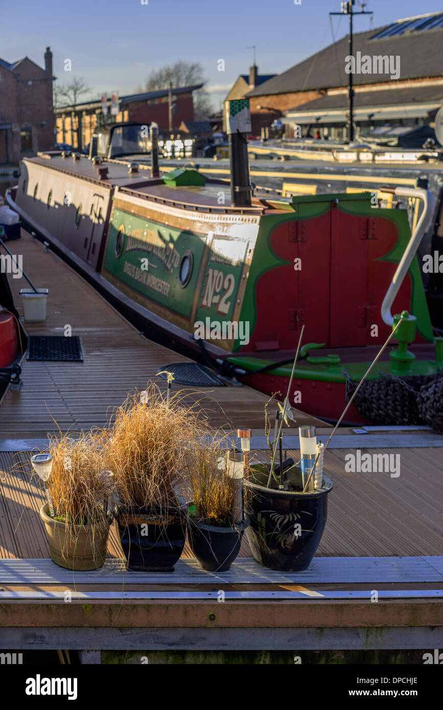 New development at Diglis Basin Worcester City Stock Photo - Alamy