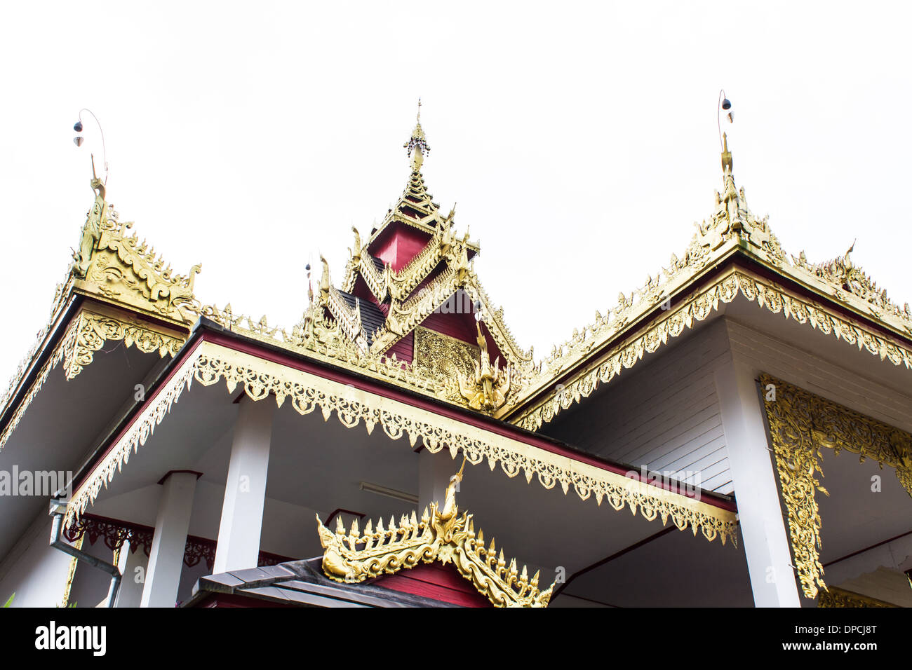 Shan Chapel Isolated Stock Photo - Alamy