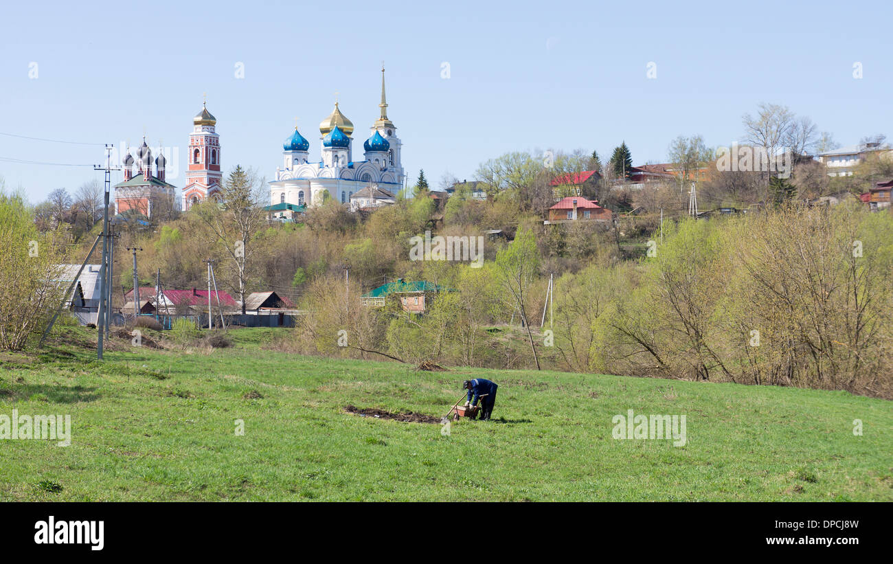 Russian country town hi-res stock photography and images - Alamy