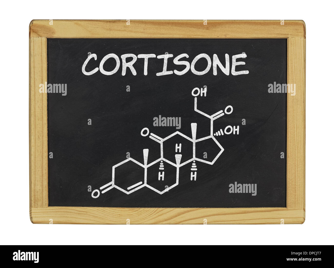 Cortisone stress hormone molecule hi-res stock photography and images ...