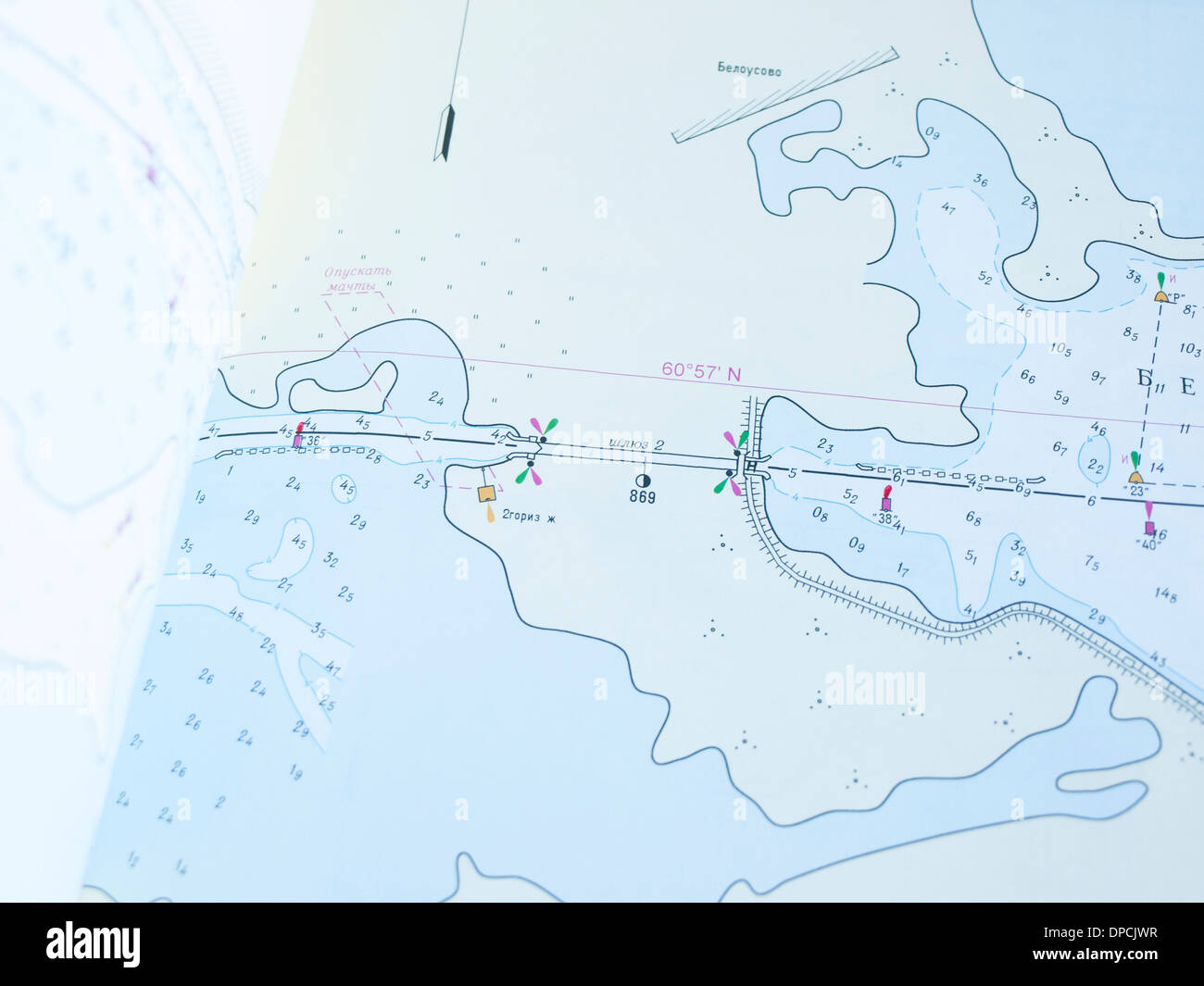 Map chart maps charts hi-res stock photography and images - Alamy