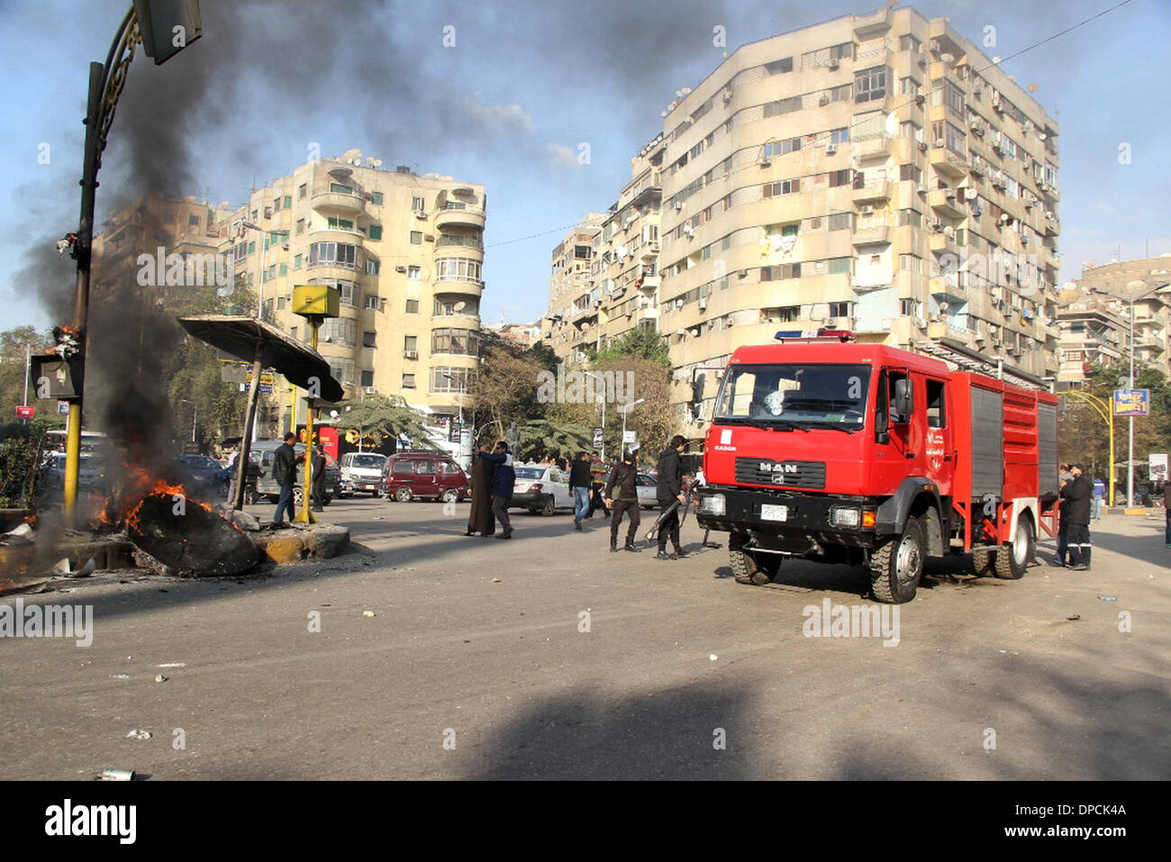 Clashes arab spring egypt hi-res stock photography and images - Alamy