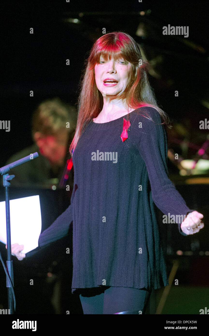 Berlin, Germany. 12th Jan, 2014. Singer Katja Ebstein performs onstage ...