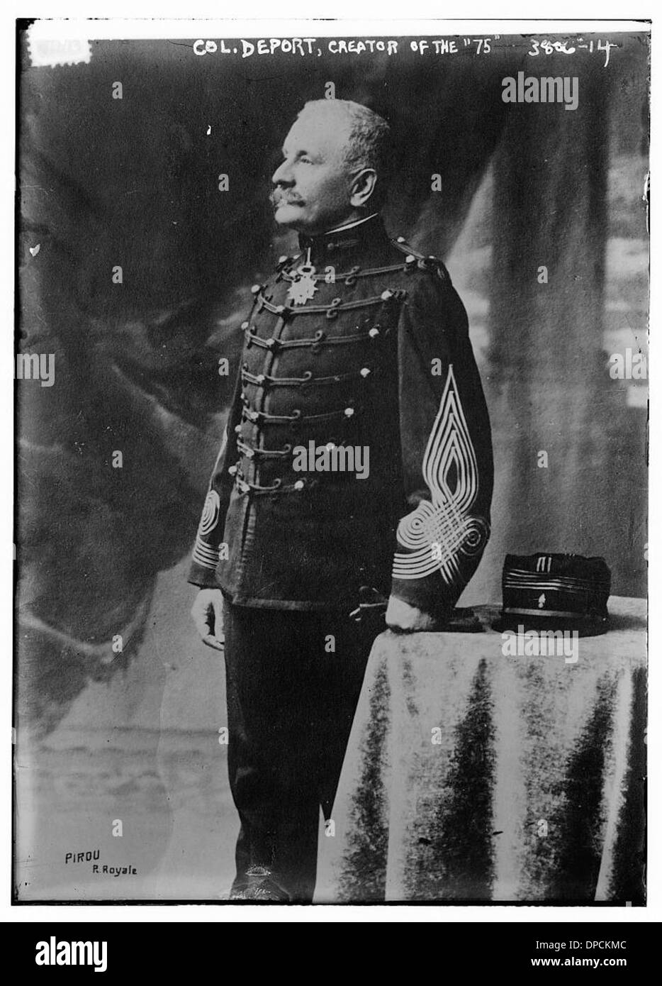 This photograph from the Library of Congress depicts Colonel Deport ...