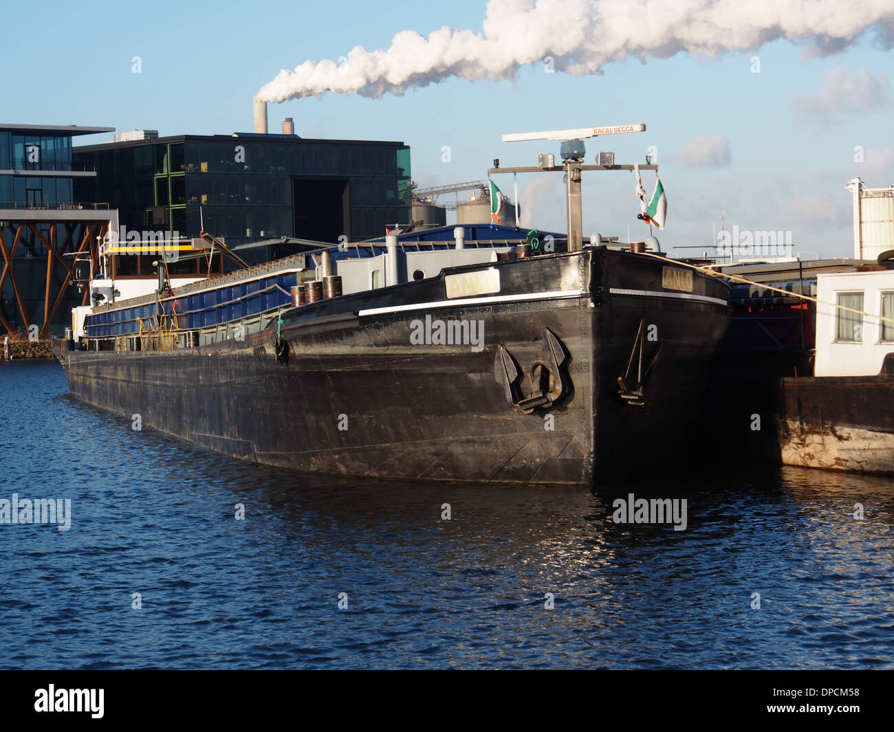 The ANLO, identified by ENI number 02314746, is a cargo ship seen ...