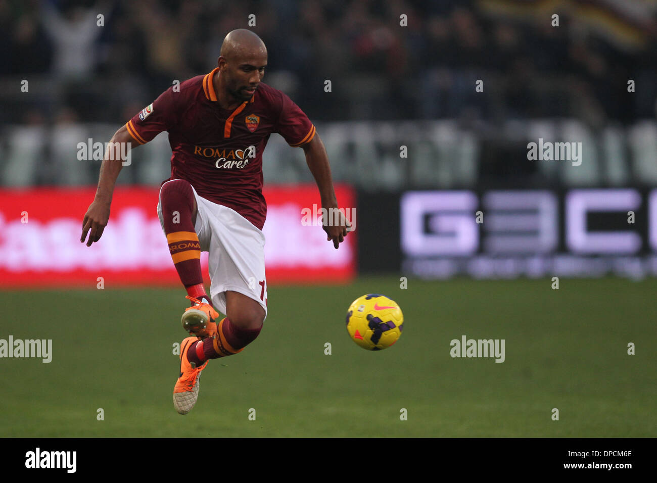 Rome, Italy. 12th Jan, 2014. Olympic Stadium - Italian League: Serie A ...