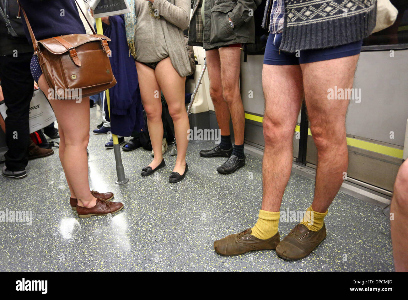 London No Pants Day Stock Photos & London No Pants Day Stock Images - Alamy
