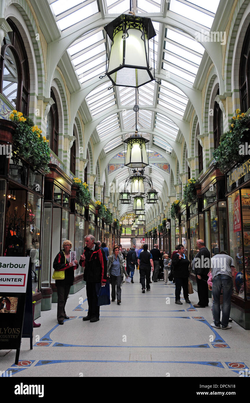 The Royal Arcade, Norwich Stock Photo - Alamy
