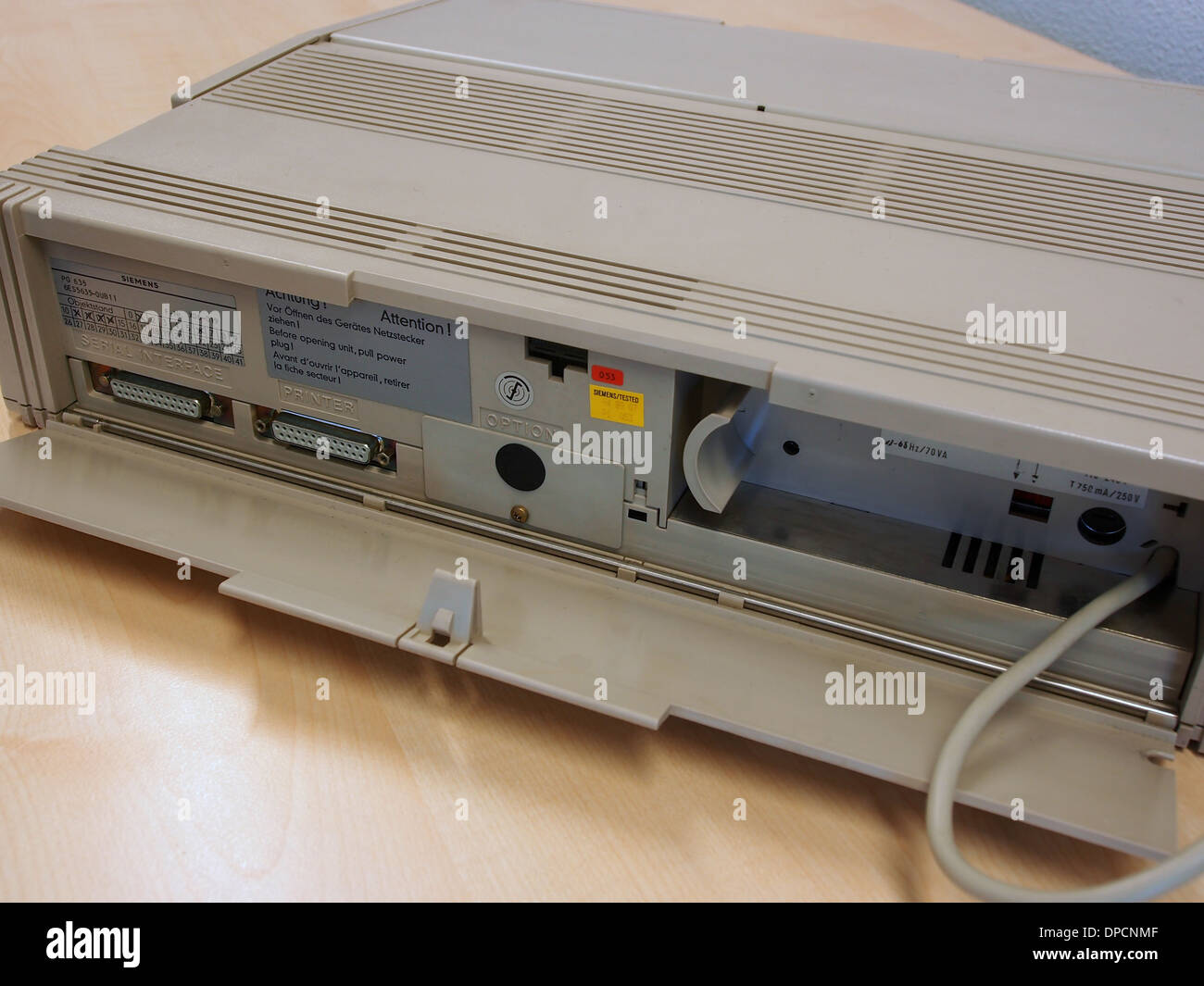 The Siemens Simatic S5 Pg 635 2 Is A Programmable Logic Controller Plc Used For Industrial