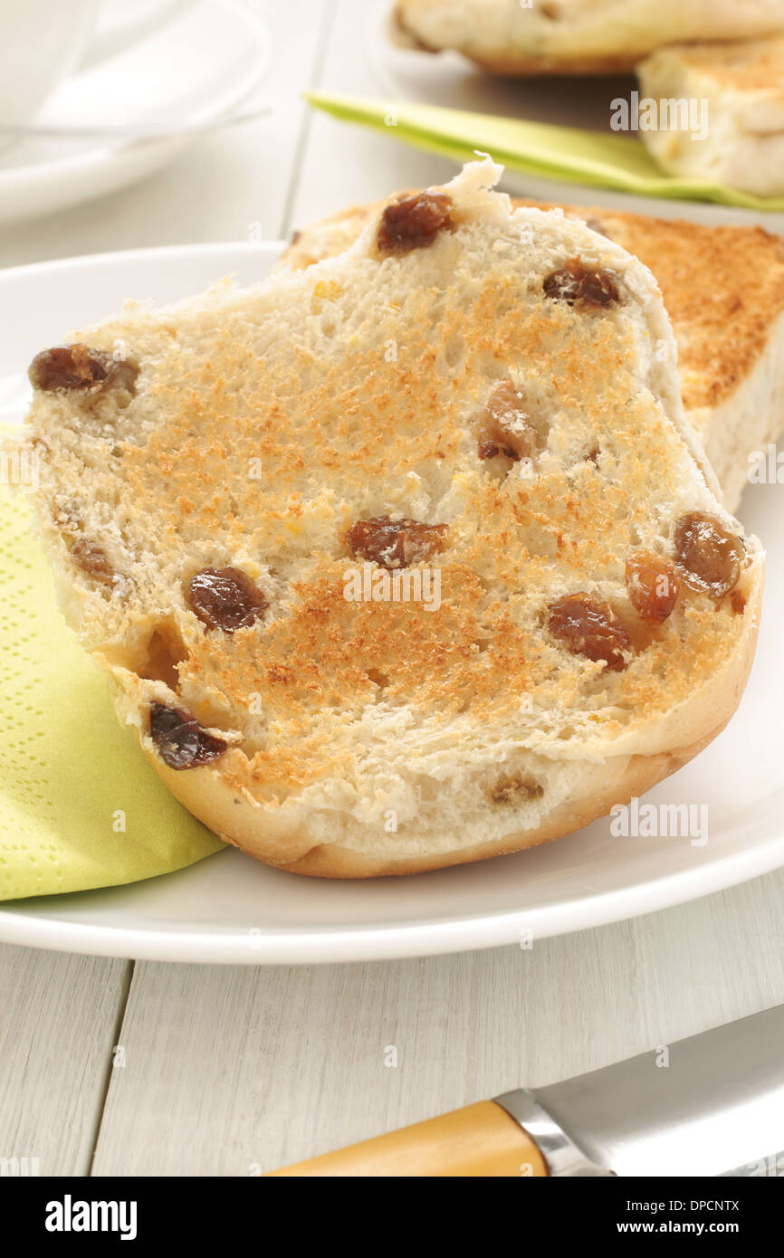 Toasted tea cake hi-res stock photography and images - Alamy