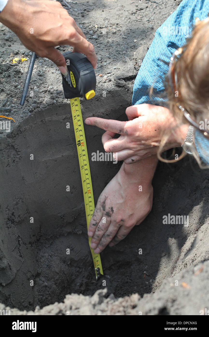 Measuring volcano hi-res stock photography and images - Alamy