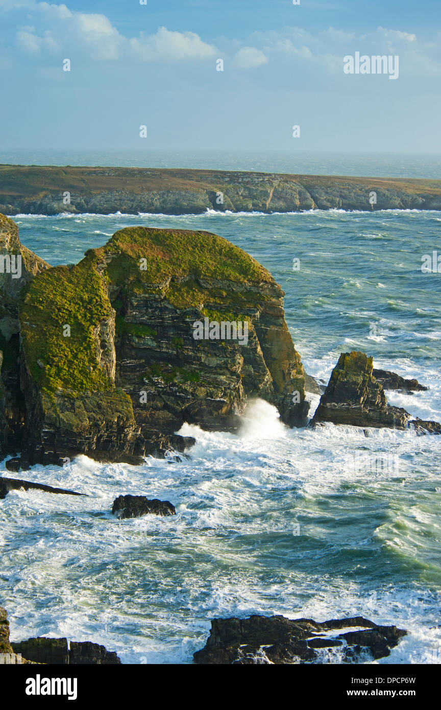 South stack anglesey storm hi-res stock photography and images - Alamy