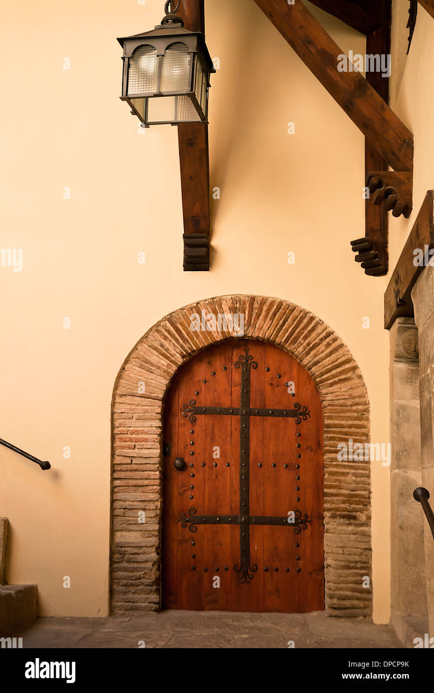 Door of an old building Stock Photo - Alamy