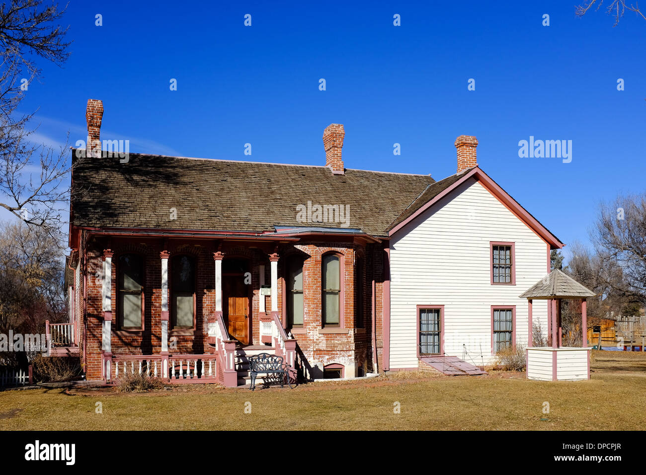 The oldest house in Denver, Colorado - The Four Mile House at Four Mile ...
