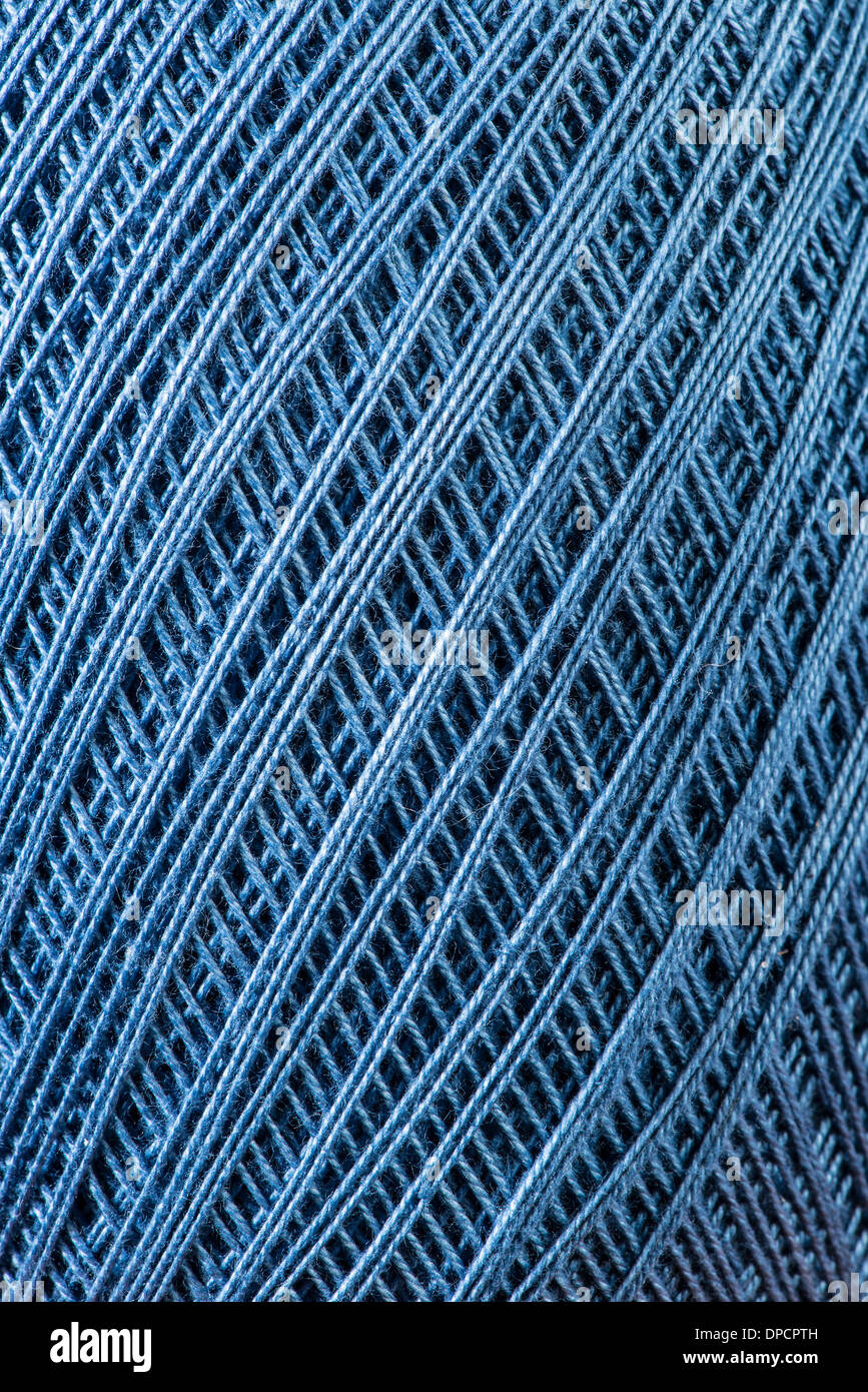 Blue yarn hi-res stock photography and images - Alamy