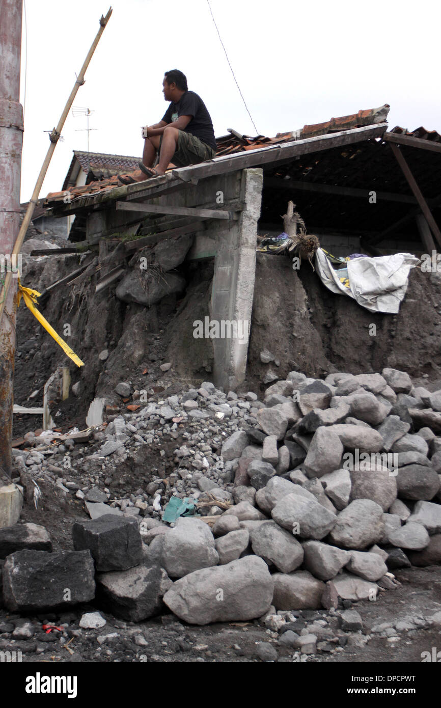 Indonesia mount merapi lahar hi-res stock photography and images - Alamy
