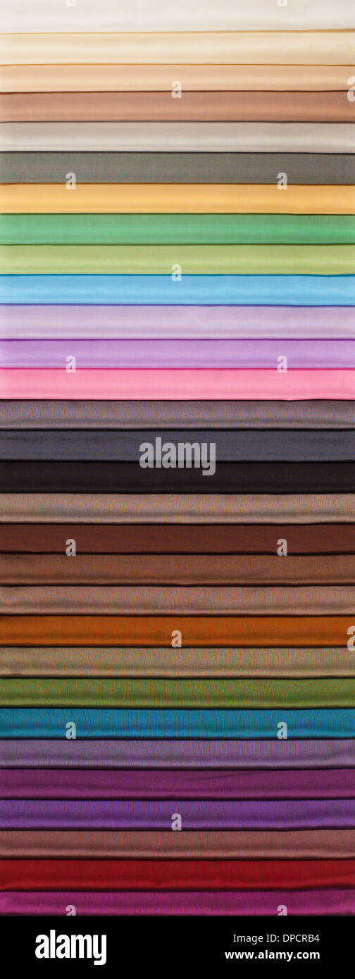 Fabric of different colors Stock Photo - Alamy