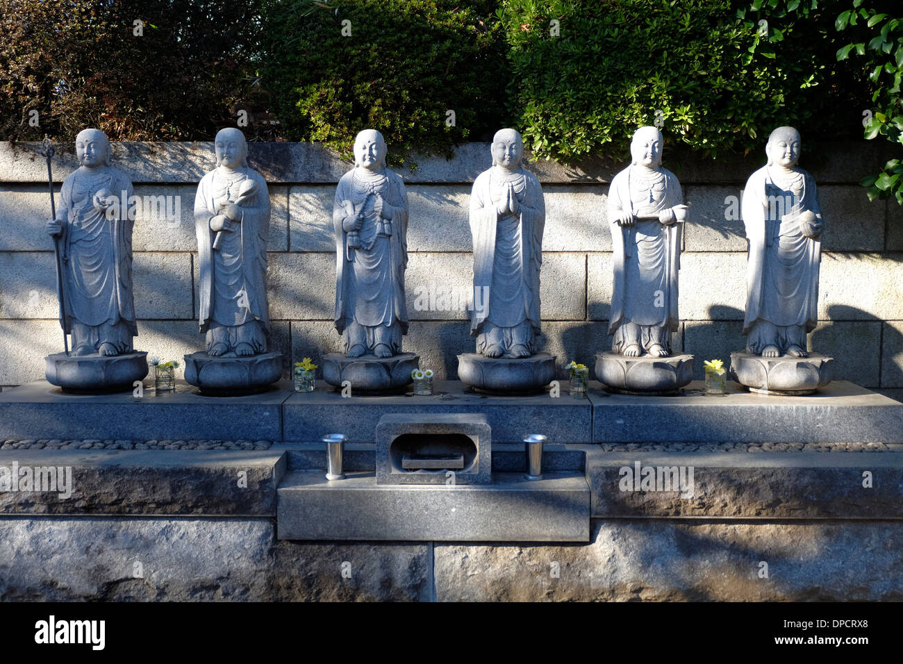 Ksitigarbha, Jizo, Gokoku-ji temple Stock Photo - Alamy