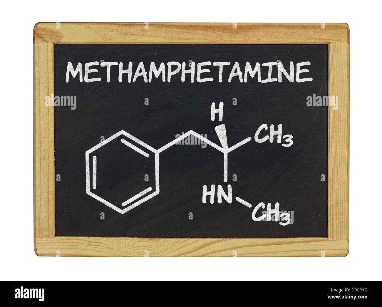 Chemical formula methamphetamine hi-res stock photography and images ...