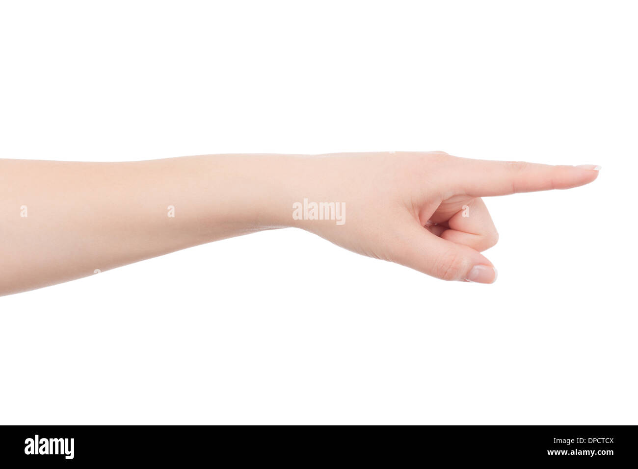 Female Hand Reaching For Something