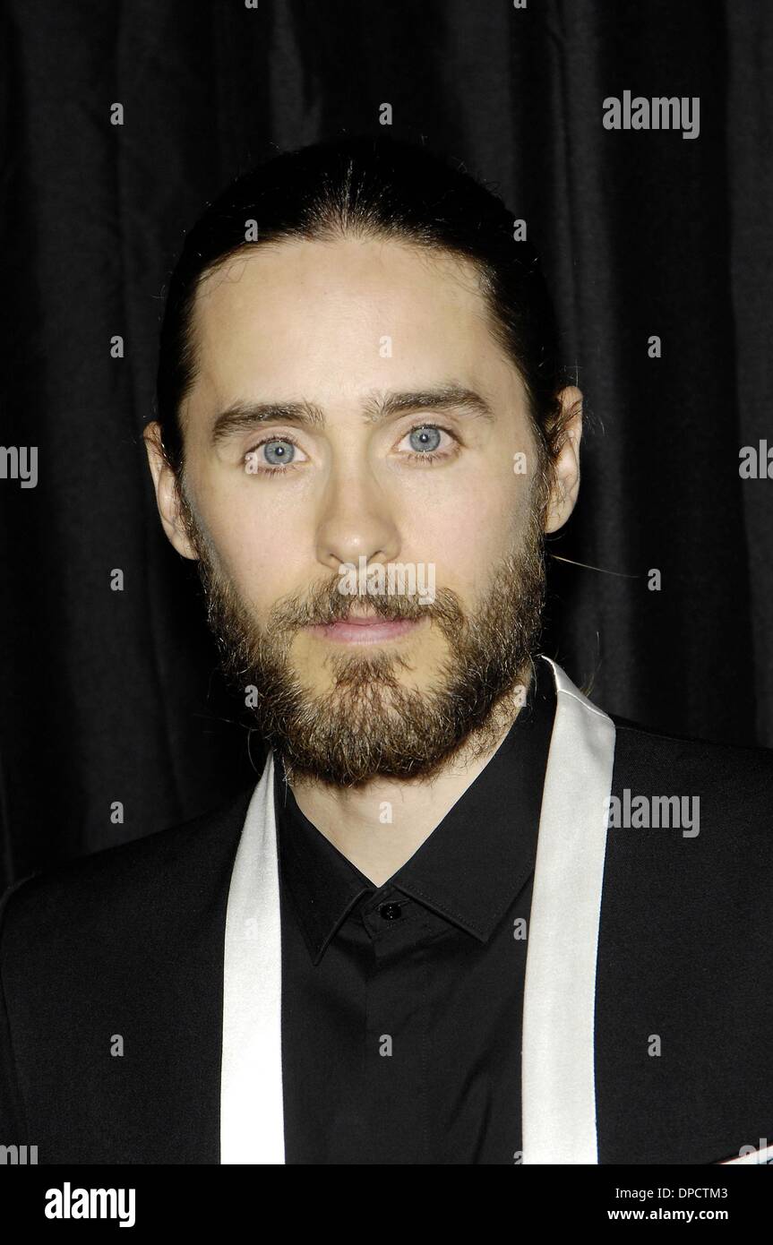 Los Angeles, CA, USA. 11th Jan, 2014. Jared Leto at arrivals for Los ...