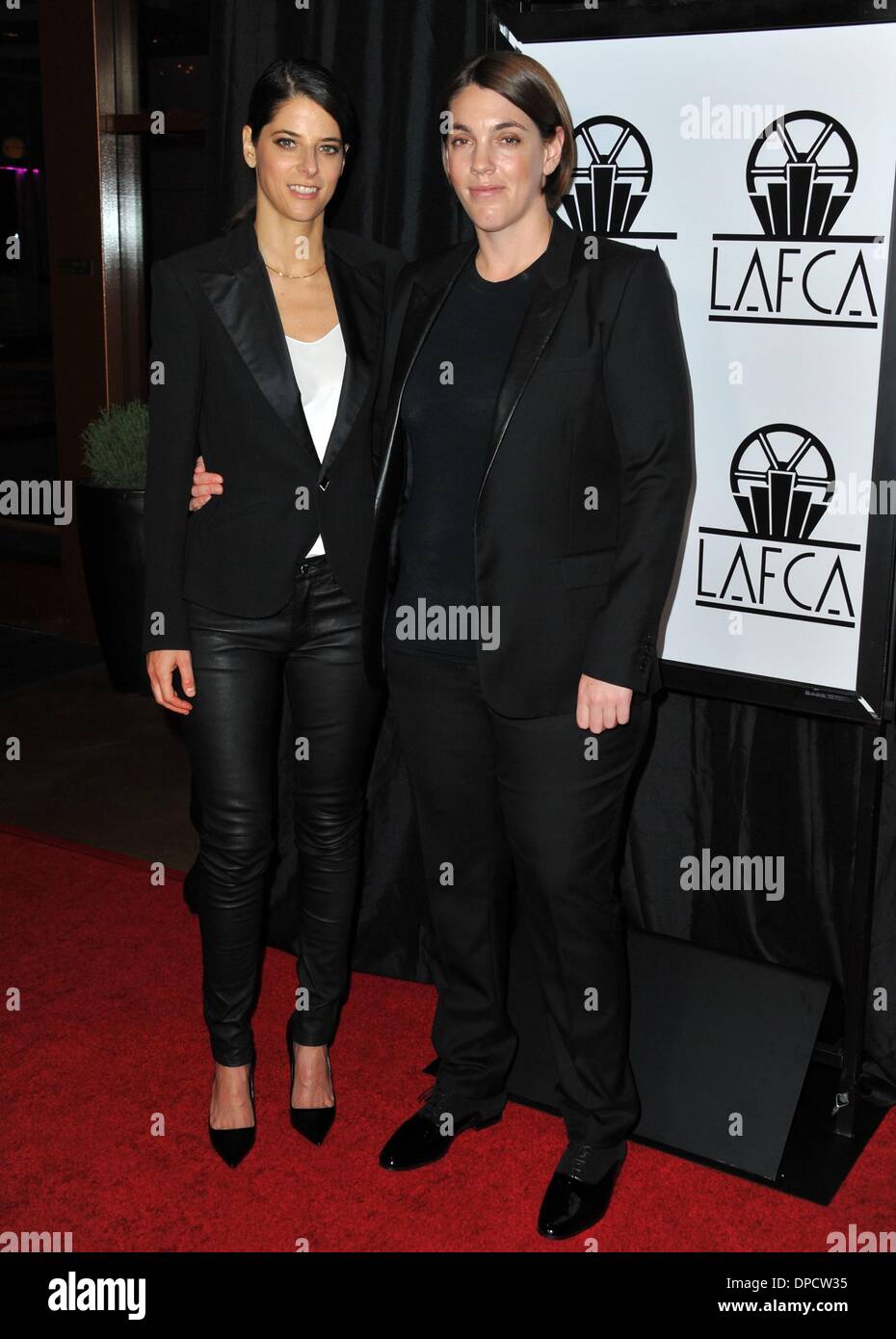Los Angeles, CA, USA. 11th Jan, 2014. Megan Ellison, Robin Shapiro at ...