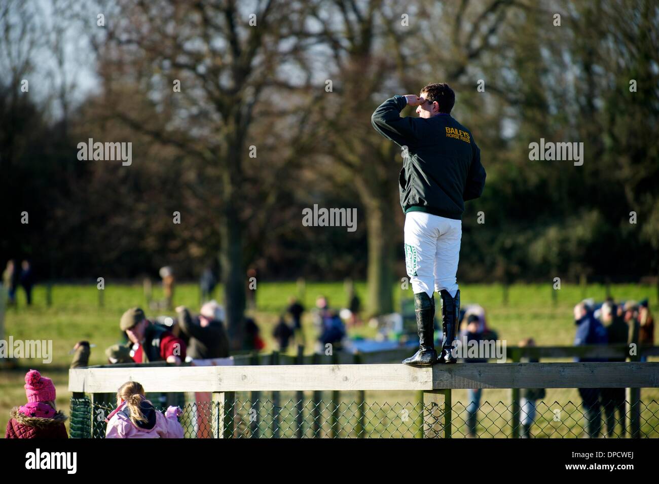 Ampton, Suffolk. Point to Point horse racing from Ampton Racecourse in ...
