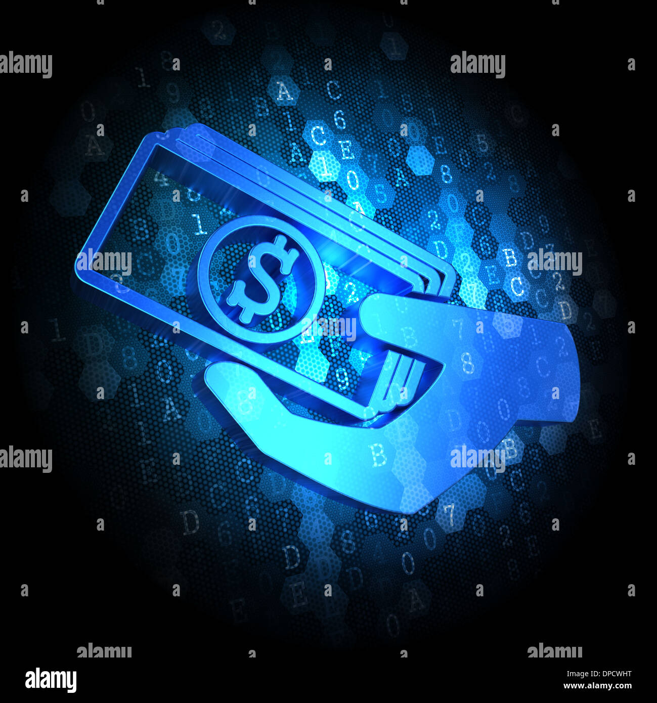 Digital finance background hi-res stock photography and images - Alamy